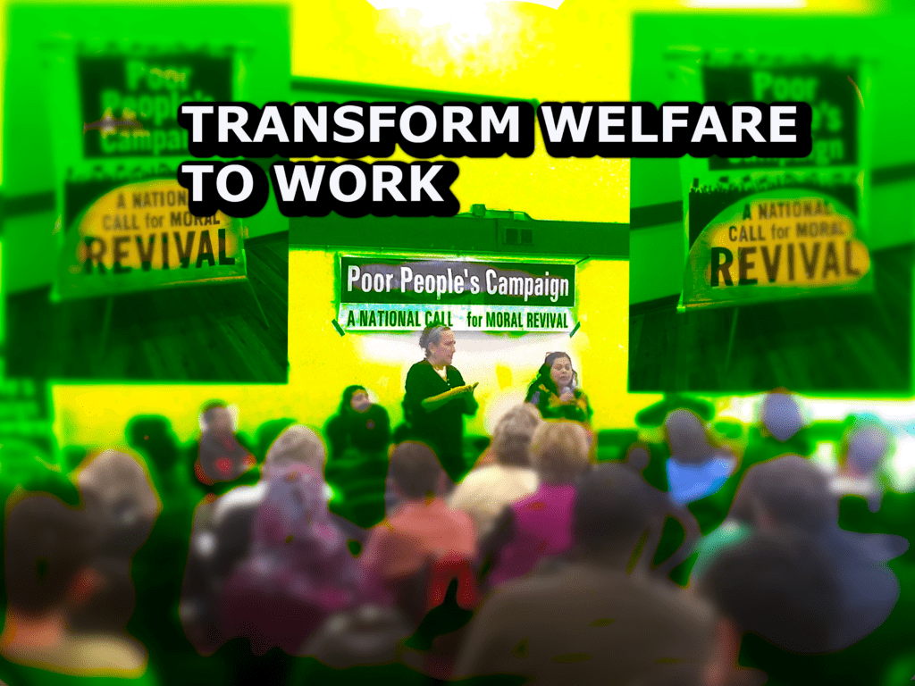 Welfare to work programs - San Francisco Living Wage Coalition
